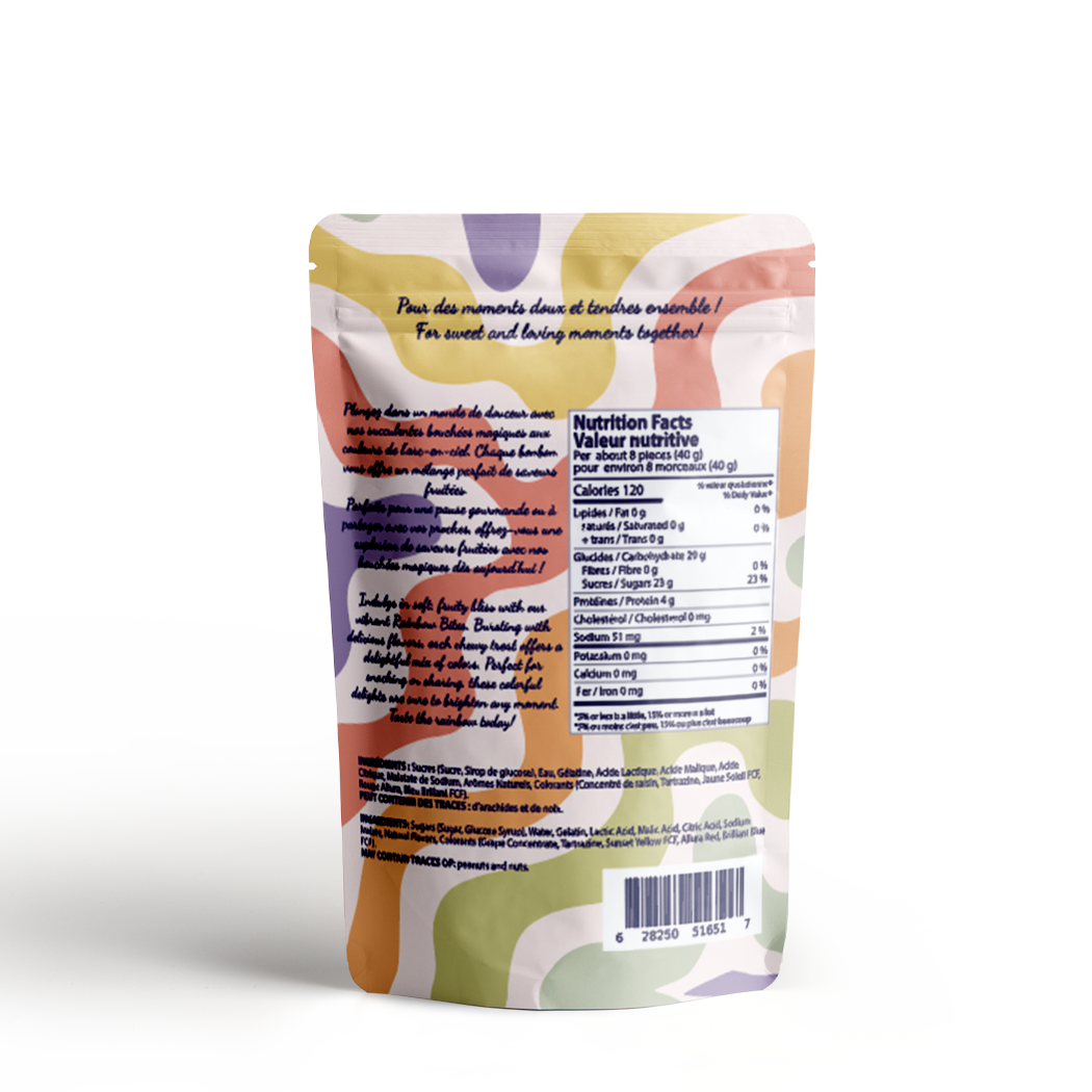 c'est BONBON- Canada - Rainbow Bites - Gummy Candies – The Prairie Grazer